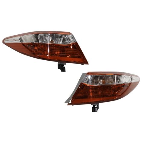 Teledu Tail Light For 2015 2017 Toyota Camry Sedan Set Of 2 Left And