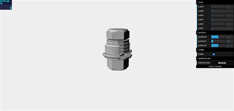 I Have Made A Simple Model Parameter Editor Resources Three Js Forum