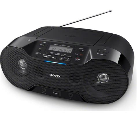 Buy Sony Zsrs70btb Dabfm Bluetooth Boombox Black Free Delivery Currys