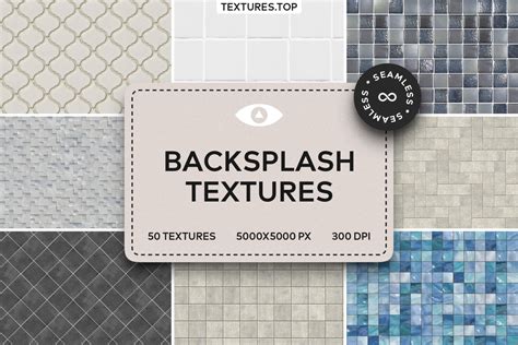50 Seamless Backsplash Texture Pack On Yellow Images Creative Store