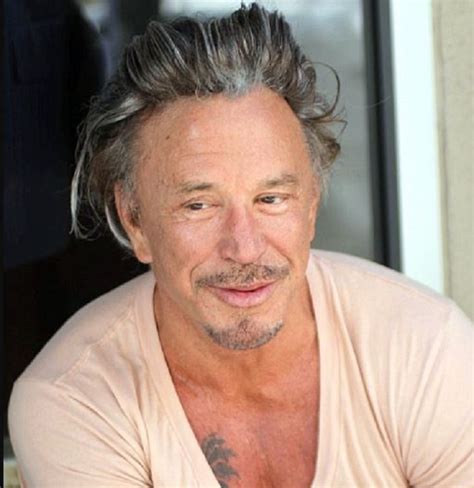 What Happened To Mickey Rourkes Face A Look At Him Before And After