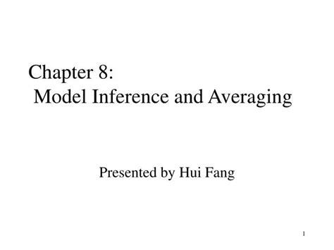 PPT Chapter 8 Model Inference And Averaging PowerPoint Presentation ID 5695191