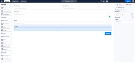 Contact Form By Bit Form Multi Step Form Calculation Contact Form Payment Contact Form
