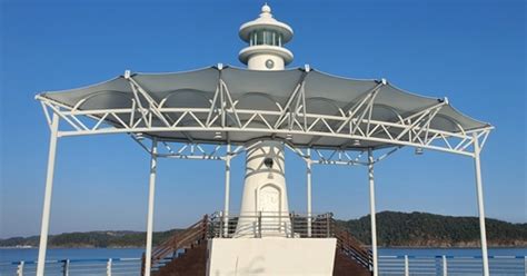 하동군 술상항 남방파제 등대 이달의 등대 선정