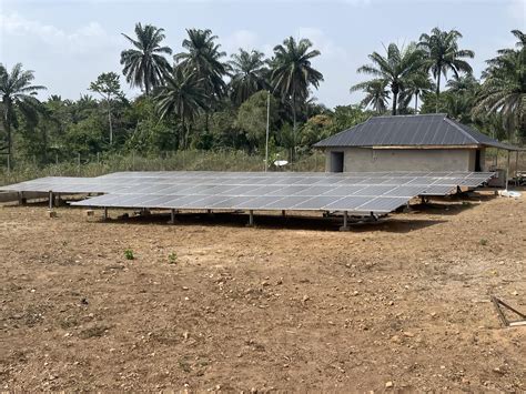 Tbb Mini Grid System Illuminates To A Village In Nigeria