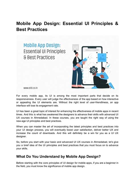 Ppt Mobile App Design Essential Ui Principles And Best Practices Powerpoint Presentation Id