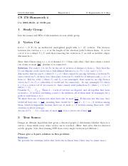 CS HW Solutions Pdf CS Fall Homework P Raghavendra S Rao CS