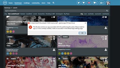 I Cant Download Osu Maps R Osugame