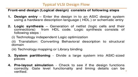 Vlsi Design Flowpptx