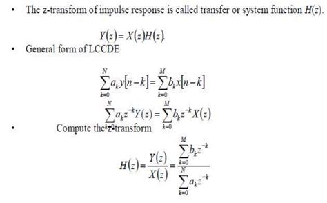 Linear Time Invariant Discrete Time Systems