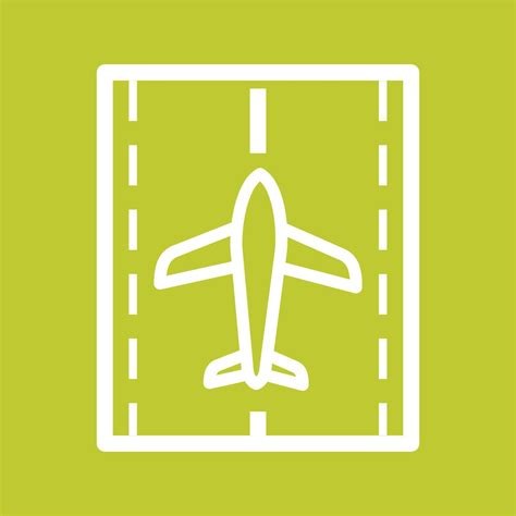 Runway Line Color Background Icon 16719490 Vector Art At Vecteezy