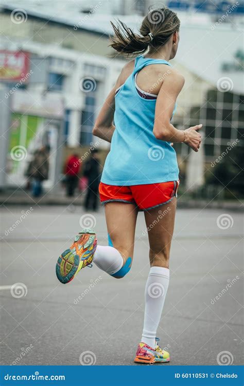 24174 Young Girl Running Marathon Photos Free And Royalty Free Stock
