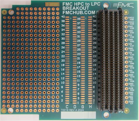 Fmc Hpc To Lpc Breakout Module Fmchubcom