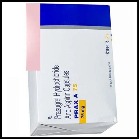 Prasugrel Hydrochloride And Aspirin Capsules At Rs 350 Box In Nagpur Id 2851793356988