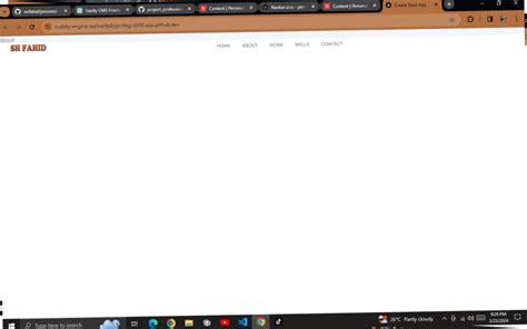 Shah Fahid On Linkedin Portfoliowebsite Nextjs Sanitycms Chatbot Webdevelopment