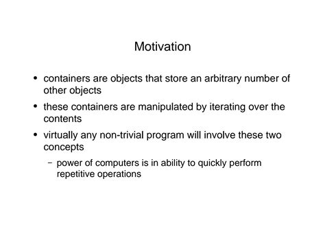 Solution Java Containers Notes Generic Containers And Iterators In