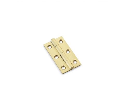 Aandw Solid Brass Cabinet Hinges Pair Satin Brass Door Hinges From