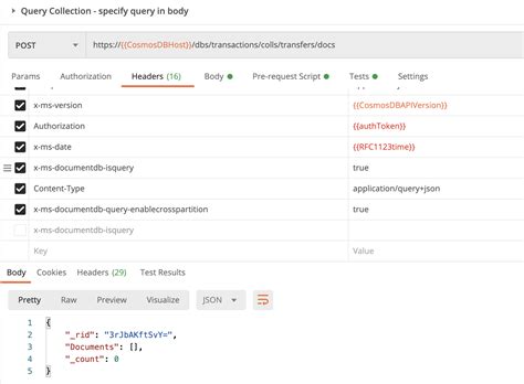 Mongodb In Cosmosdb Rest Api Querying Microsoft Qanda