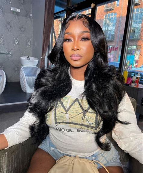 Middle Part Frontal Human Hair Wigs Human Hair Virgin Hair Wigs