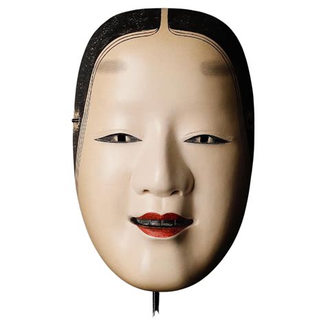 Authentic Japanese Fukai Noh Mask Depicting Heartbreak Of A Middle Aged Woman For Sale At 1stdibs