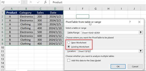 How To Create Pivotable In Excel Howtouselinux