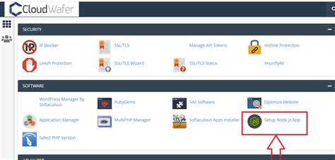 How To Create Nodejs Application In Cpanel