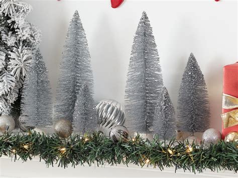 Walmart Indoor Christmas Decorations Shiny Silver Glass Snowman