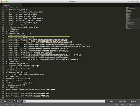 enforce via htaccess edit · issue 132 · nextcloud server · github