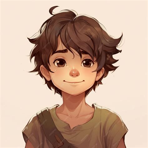 Premium Ai Image Realistic Anime Boy Drawing In The Style Of Hayao