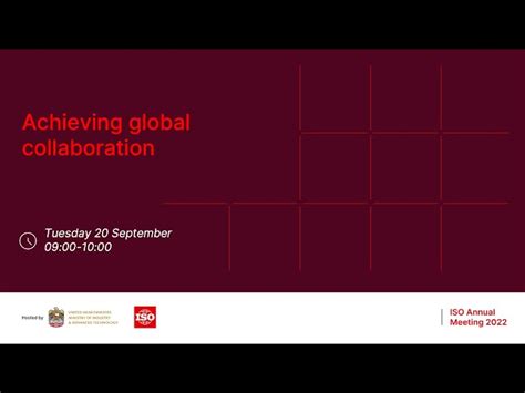 ISO ISO Annual Meeting