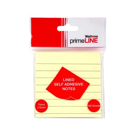 Primeline Lined Adhesive Notes Memo Cube X 3 Shop Today Get It