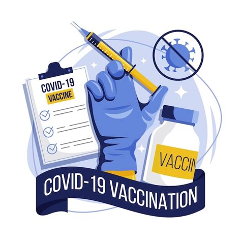 Premium Vector Covid 19 Vaccine Poster Template