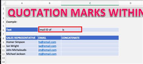 Not Using Quotation Marks For Text In Formulas MyExcelOnline