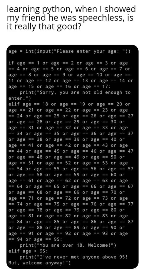 when your code is so bad it breaks your friend ·