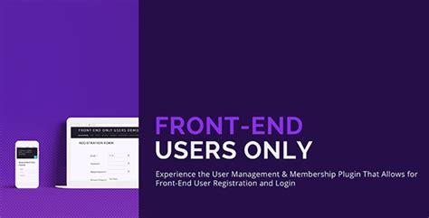 Ultimate Front End Users Premium Wordpress Plugin Webdevbay