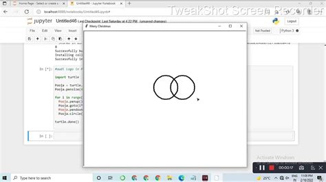 Audi Logo In Python Python Turtle Graphics In Gujarati Python