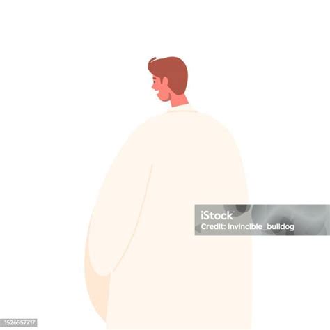 교회 예배 중에 주의 깊게 서 있는 남자의 뒷모습 정중하고 엄숙한 자세를 보여주는 모습 관광객에 대한 스톡 벡터 아트 및 기타 이미지 관광객 교회 군중 Istock