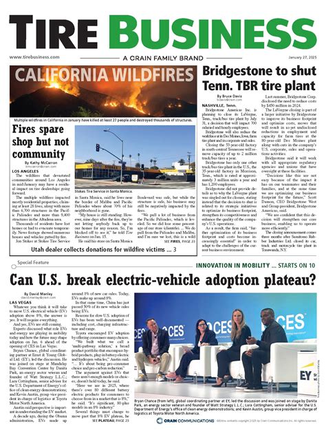 New Issue Innovations In Future Mobility Tire Business