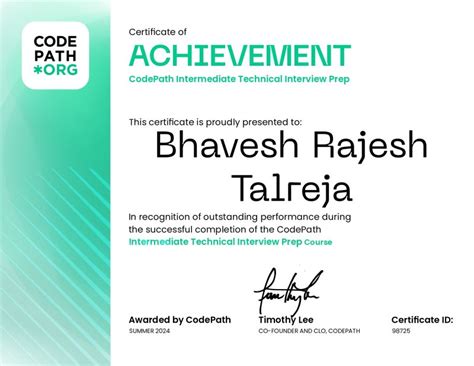 Bhavesh Rajesh Talreja On Linkedin Tech Coding Datastructures