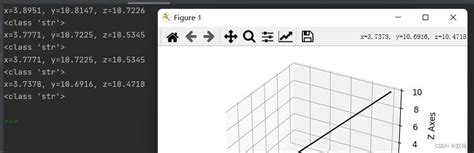 Matplotlib在三维坐标系下获取xyz坐标及旋转角度python 获得鼠标点的三维世界坐标 Csdn博客