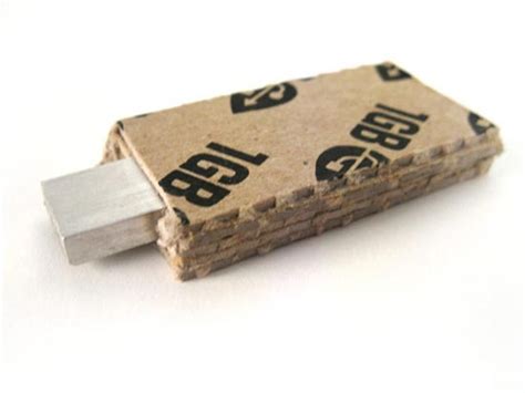 Recycled Cardboard Usb Flash Drive Usb Stick Usb Packaging Usb
