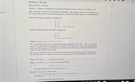 Solved Problem 3 21 Pts Brected Time 1 2 Howr Simular