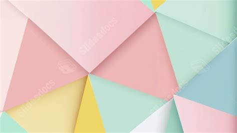 무료 다채로운 그리드 파스텔 색상 간단한 장식 포장 그림 Ppt 배경 Slidesdocs