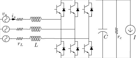 Schematic Of The 3 Phase Rectifier Download Scientific Diagram