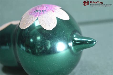 Купить Елочная стеклянная игрушка Шар матрешка Стекло подвес СССР в интернет аукционе