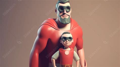 An Art Style Video Showing A Man And A Girl Dressed Like Superheroes Powerpoint Background For An Art Style Video Showing A Man And A Girl Dressed Like Superheroes Powerpoint Background For