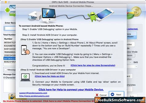 Mac Bulk SMS Software For Android Phones Text Messaging Apps Sms Sending
