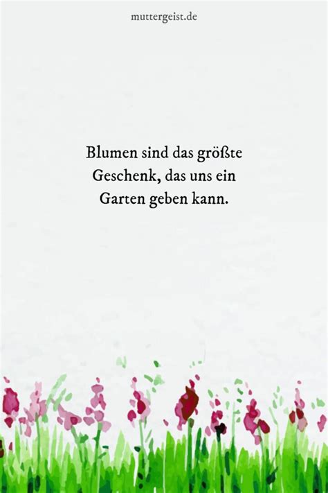 Gartensprüche Die Alles Erblühen Lassen