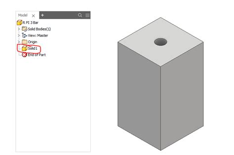 The Features Of The Parts Are Missing In Model Tree It Is Displaying Only As Solid Autodesk