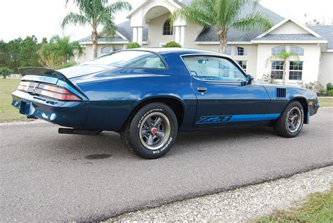 1979 Chevrolet Camaro Z 28 Midnight Blue Metallic With Factory 4 Speed